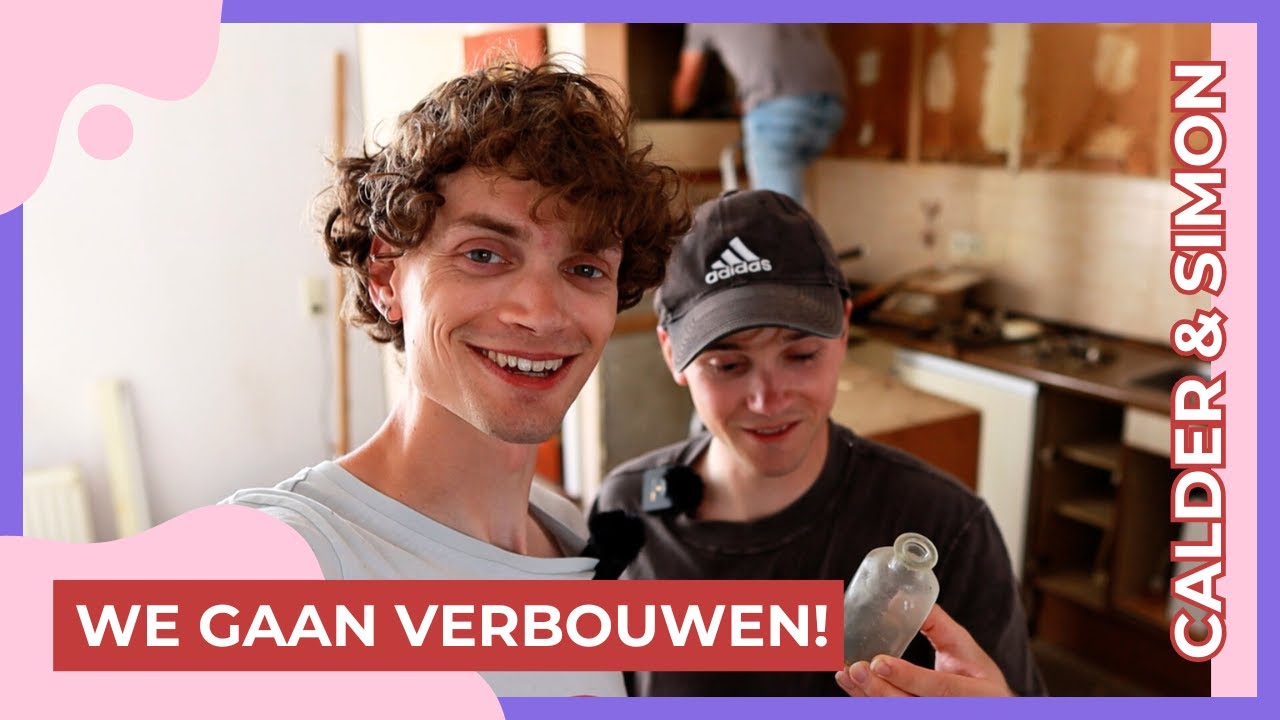 We slopen de keuken! | Huis verbouwen // Calder & Simon - YouTube