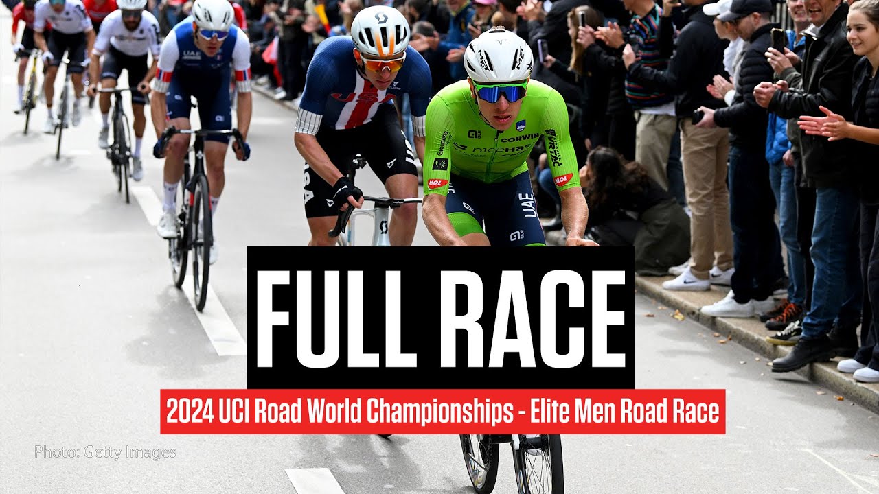 FULL RACE: 2024 UCI Road World Championships Elite Men Road Race - YouTube