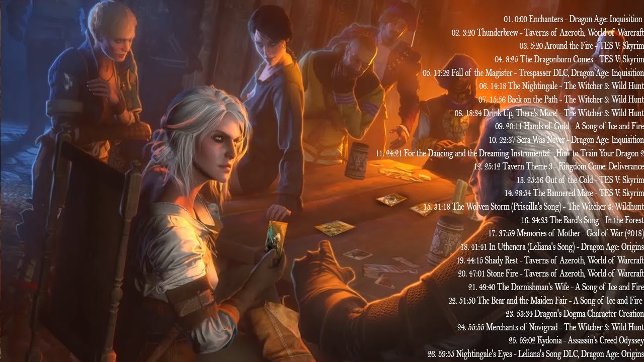 My Fantasy Bard Song Collection - YouTube