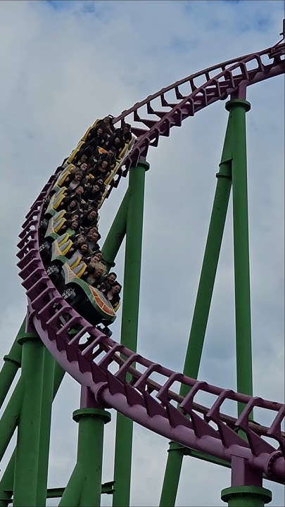 Millennium is a HUGE Vekoma Looping Coaster at Fantasy Island! - YouTube