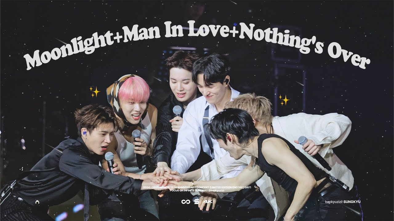 [4K] 250412 인피니트 성규 - Moonlight+Man In Love+Nothing's Over @2025 INFINITE CONCERT [LIMITED ...