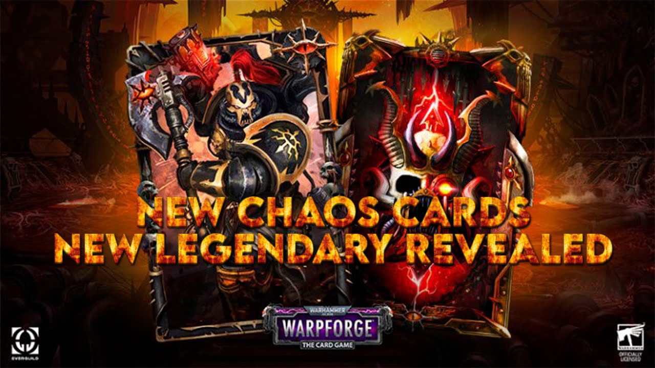 Black Legion Card Reveals || Warhammer 40,000: Warpforge - YouTube