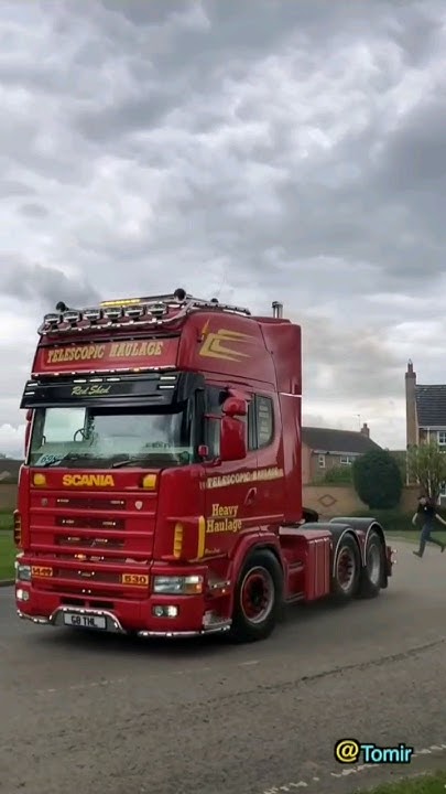 SCANIA 144 V8 530 - Truckfest #truckspotting #tomir - YouTube
