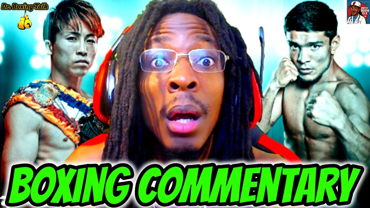 NAOYA INOUE vs MJ AKHMADALIEV Live Boxing Commentary - YouTube