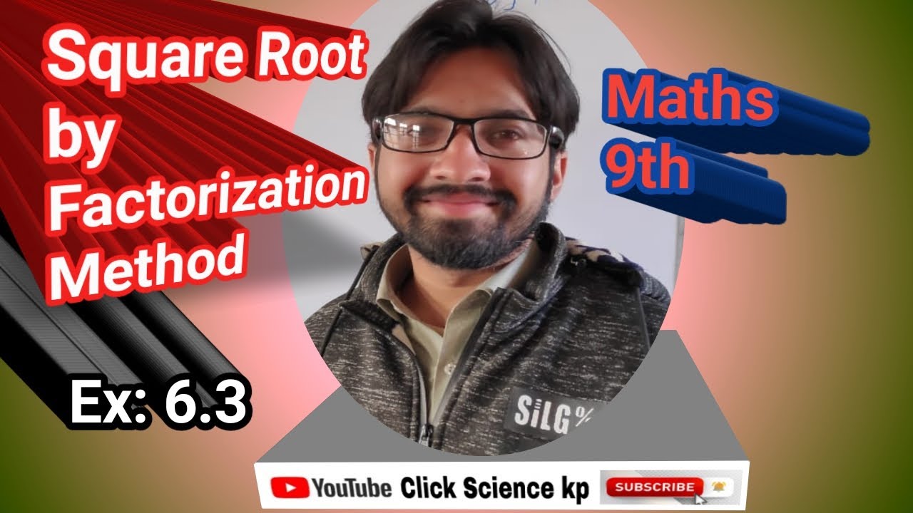 Square Root By Factorization Method Maths 9th Kpk Board Punjab square-root-by-factorization-method-maths-9th-kpk-board-punjab