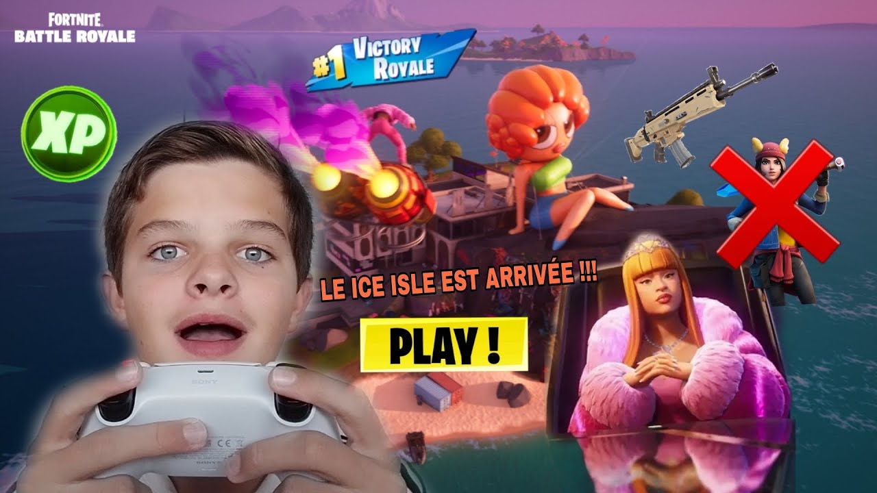 LE ICE ISLE EST ARRIVÉE SUR FORTNITE !!! - YouTube