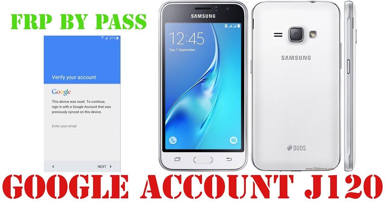 samsung J120 - xóa google account J120 2016 done 100% - YouTube