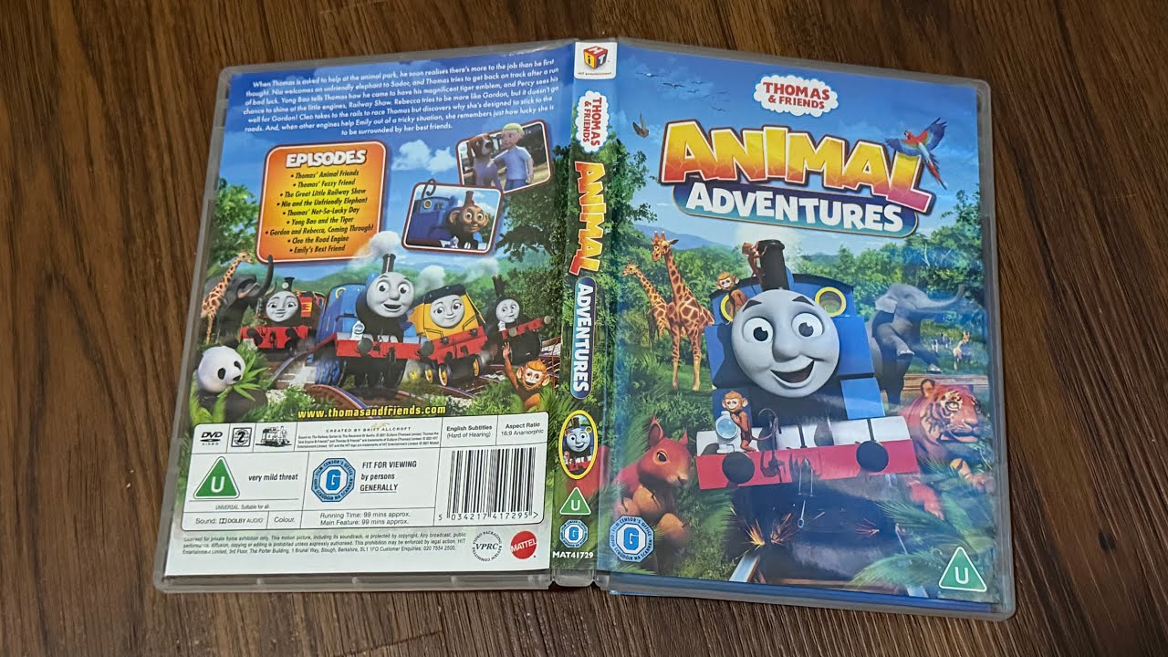 Closing To Thomas & Friends Animals Adventures 2021 UK DVD - YouTube