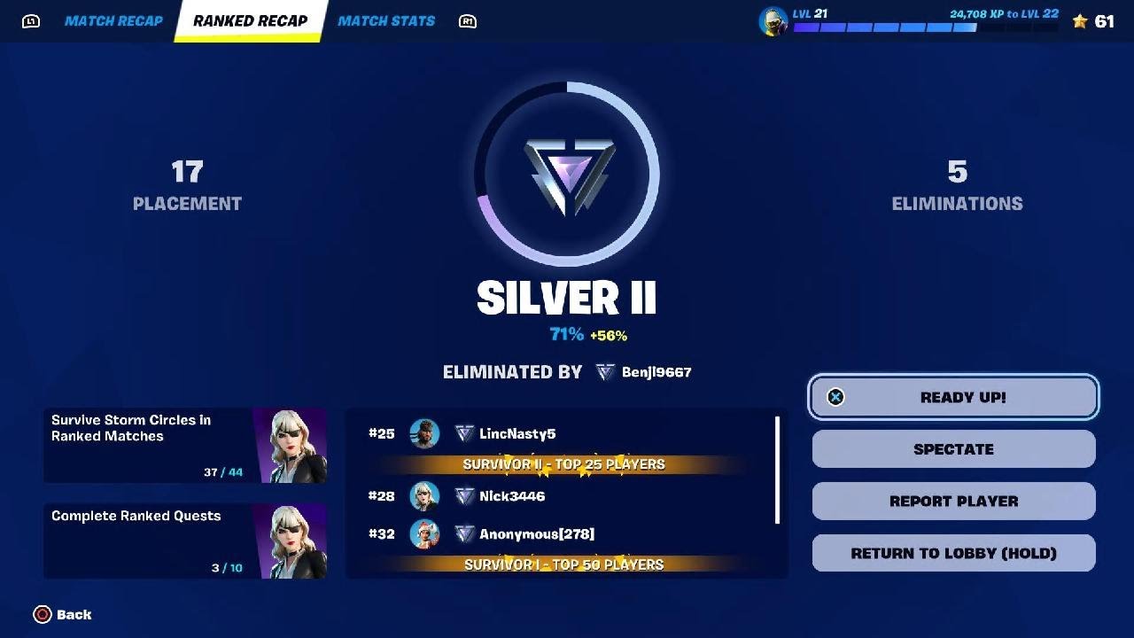 Silver 2 Lobbies on Fortnite - YouTube