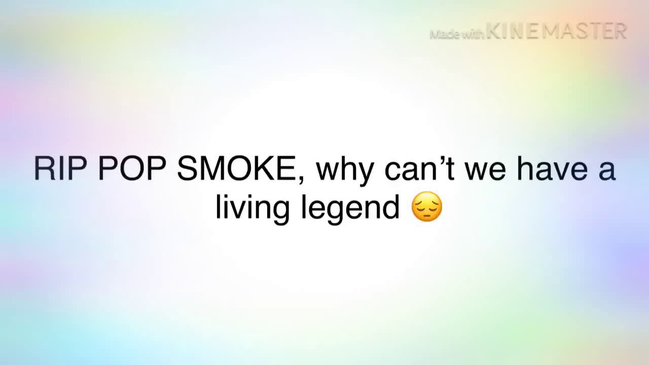 Rip POP SMOKE [tribute montage] - YouTube