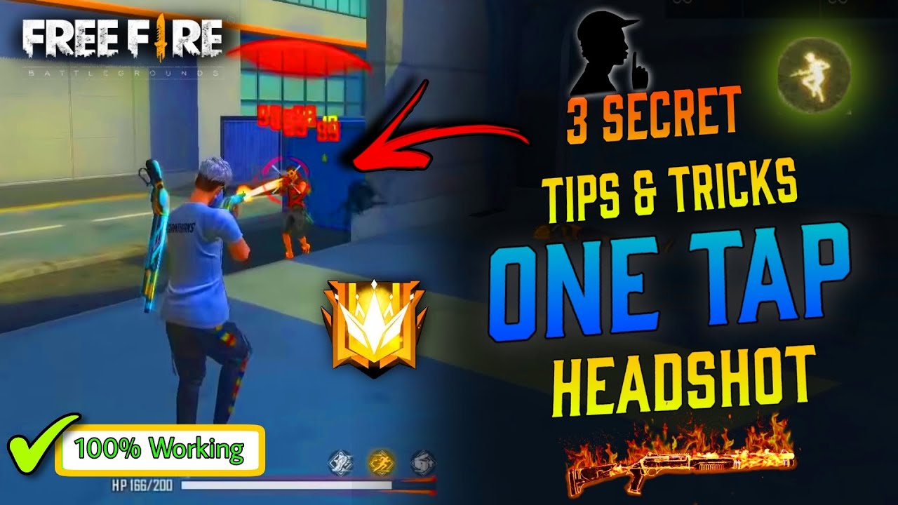 Free Fire One Tap Auto Headshot Trick | Free Fire One Tap Headshot 3 ...