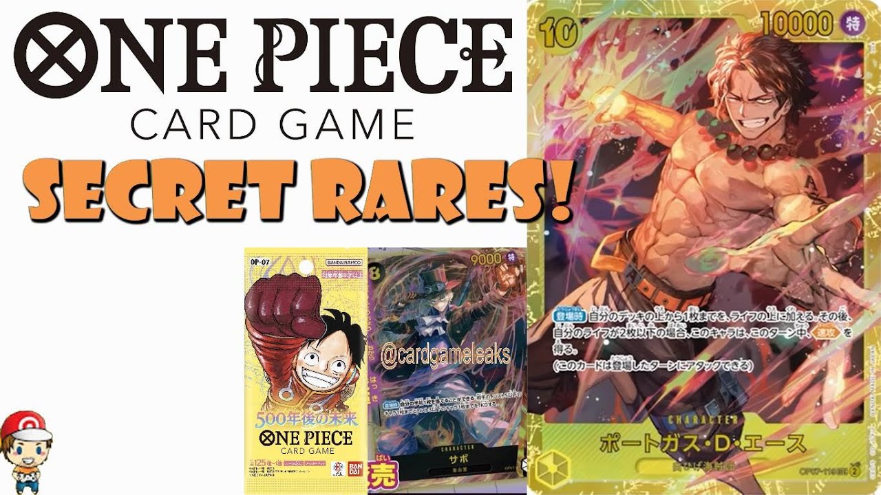 Secret Rares Revealed from OP-07! Ace & Sabo! These Look GOOD! (Big One ...