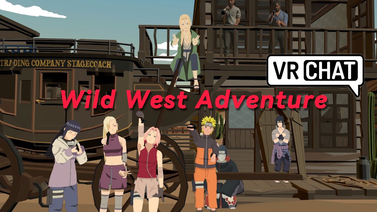 Naruto Red Dead Redemption vrchat - YouTube