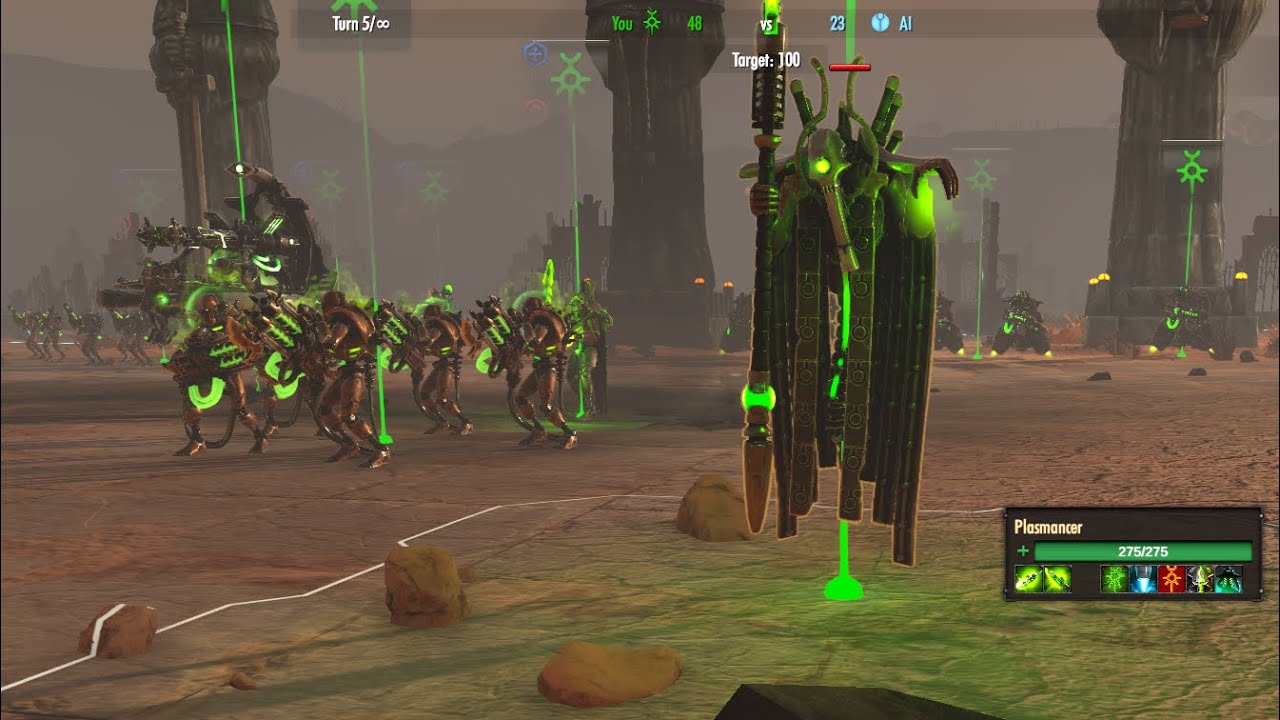 Hunting The Hunters (Necrons VS T'au 3000 Point Invisible Army ...