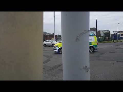 Nwas hart team vw transporter turning out to unknown incident - YouTube