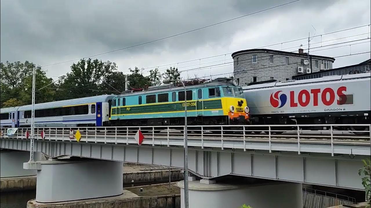EP07-356 IC HALNY w kierunku Kędzierzyna 08.2024 Kłodnica (Kędzierzyn-Koźle) - YouTube