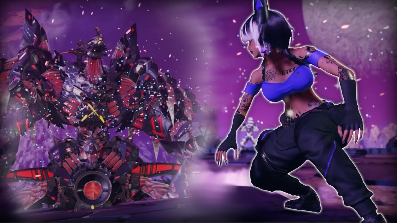 PSO2 NGS | Chapter 5: Dark Falz Combat AMV Sonic Frontiers OST - YouTube