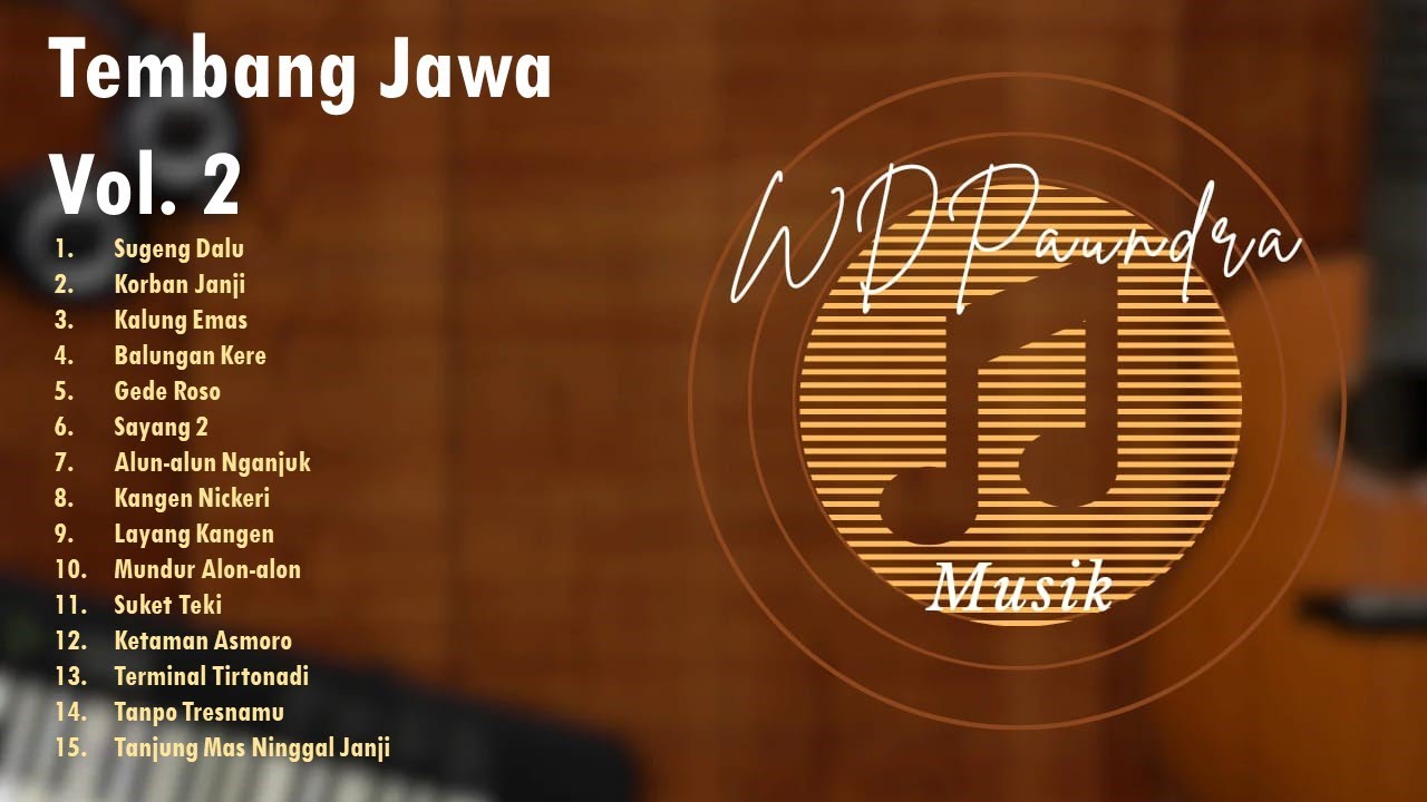 Playlist Lagu Jawa Populer + Lirik - Vol.2 - Akustik Jawa - Didi Kempot ...
