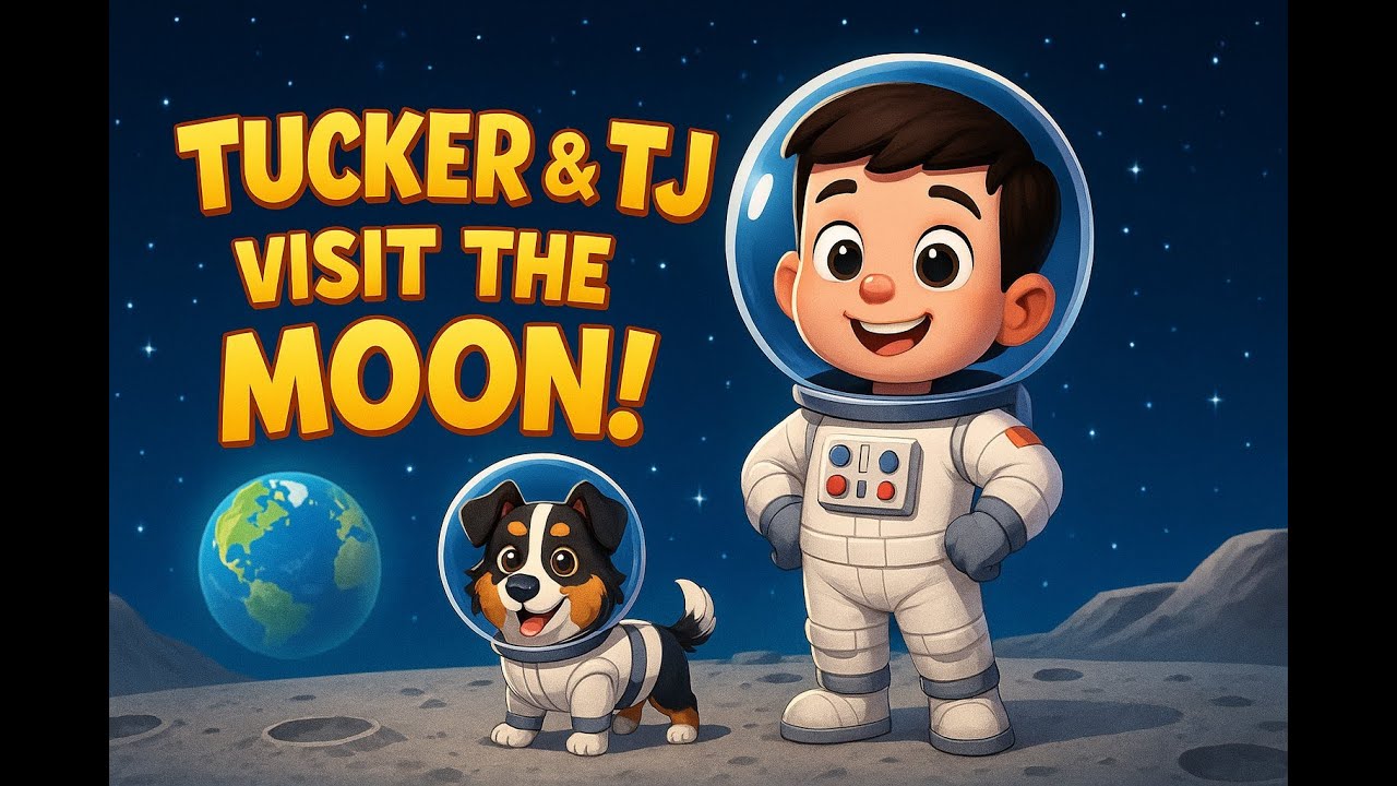 First Man on the Moon | Tucker & TJ’s Space History Adventure for Kids ...