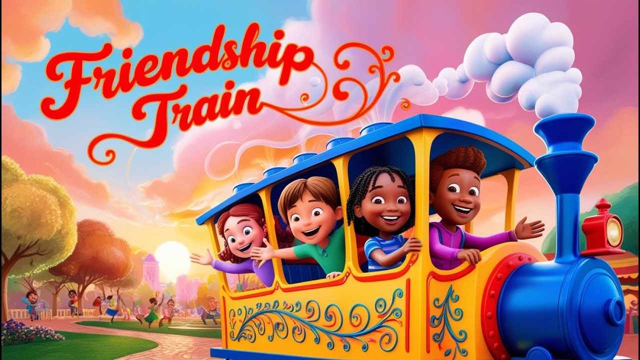 friendship train and Jumpy Joey the Kangaroo | Baby nursery rhymes ...