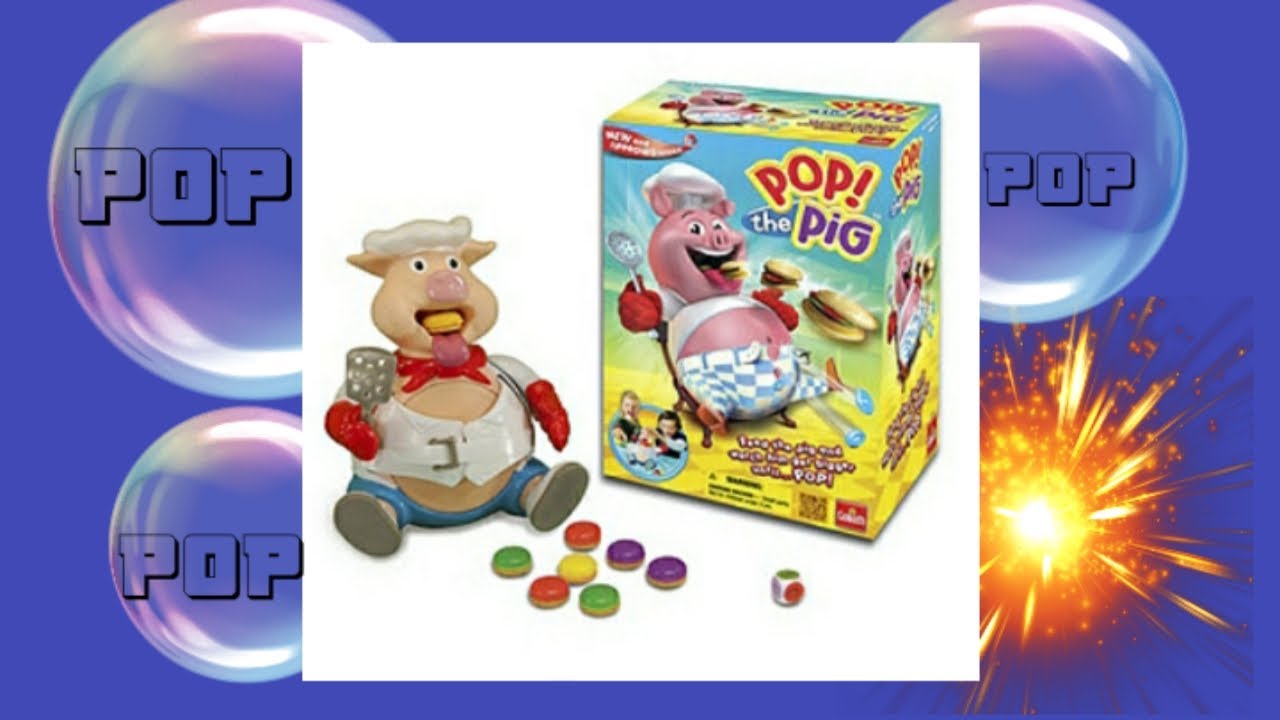 Pop the Pig Family Game! Pop the pig family fun game for kids! Pop the ...