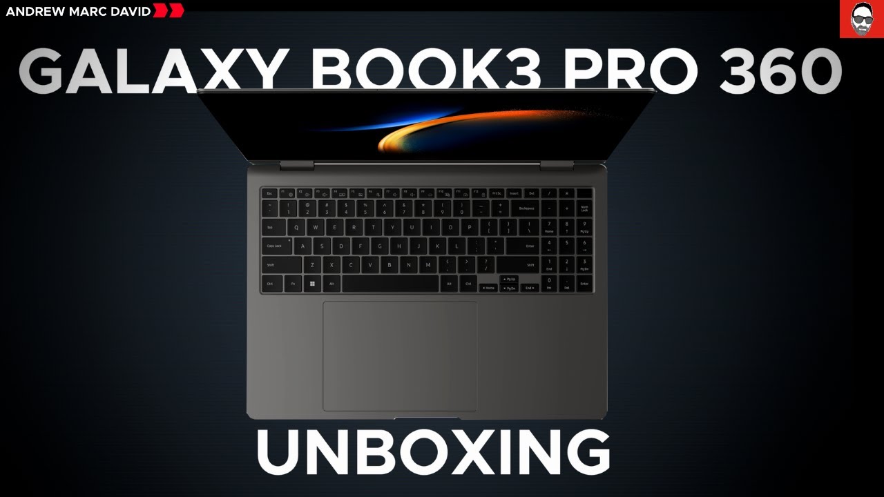 Samsung Galaxy Book3 Pro 360 - Unboxing & First Look Review - YouTube