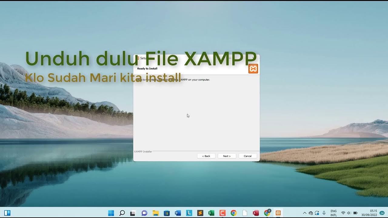 CARA INSTAL XAMPP - YouTube