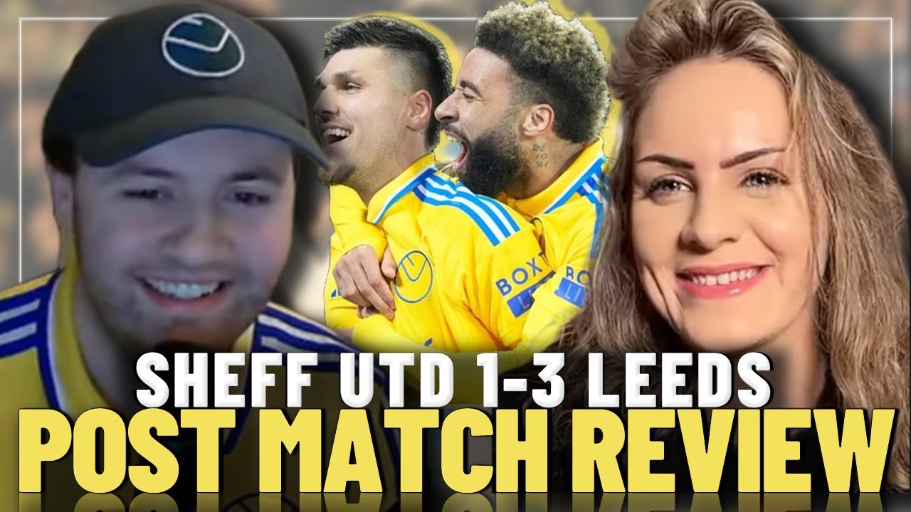 The MENTALITY Of CHAMPIONS! Tash & Oscar Review Sheffield United 1-3 ...
