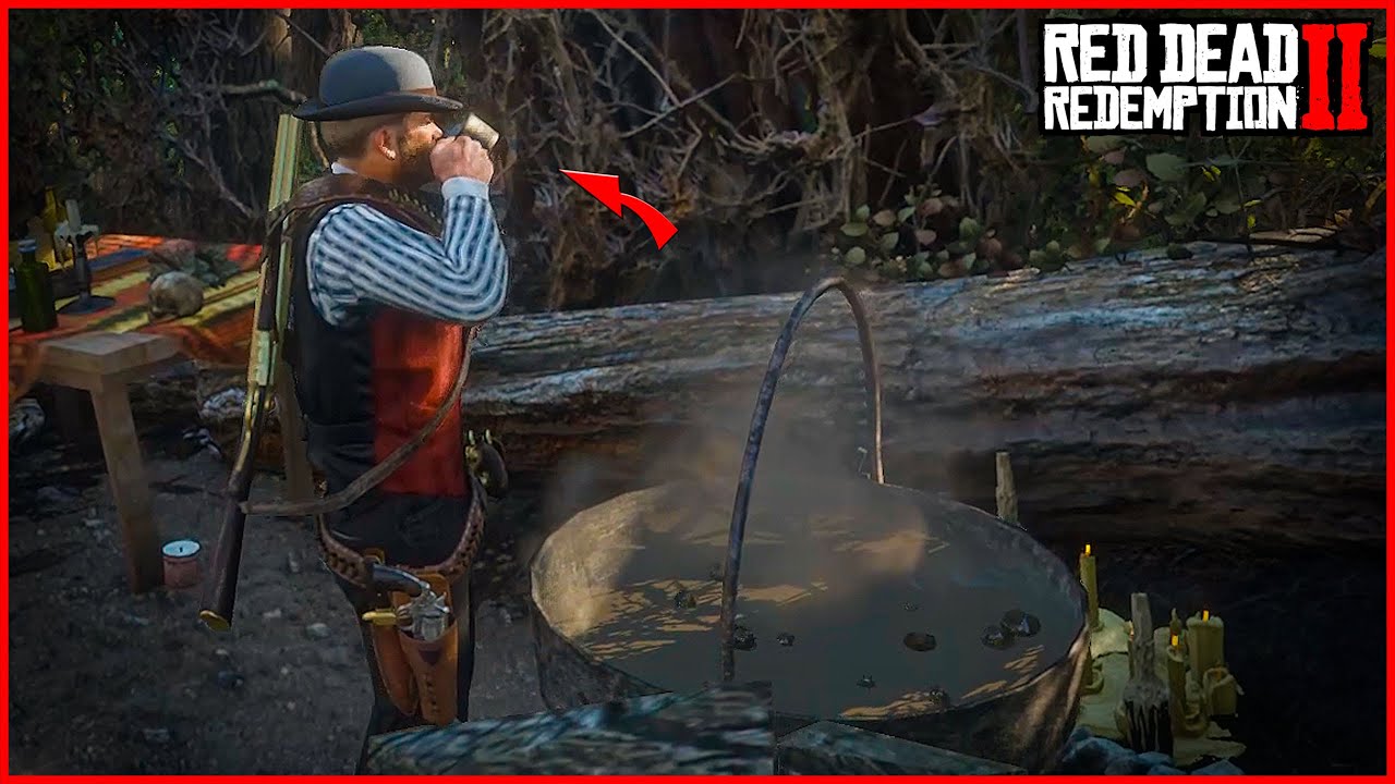 Doing it in the witch's hut was a bad idea! | RDR2 Ultra graphics, 4K ...
