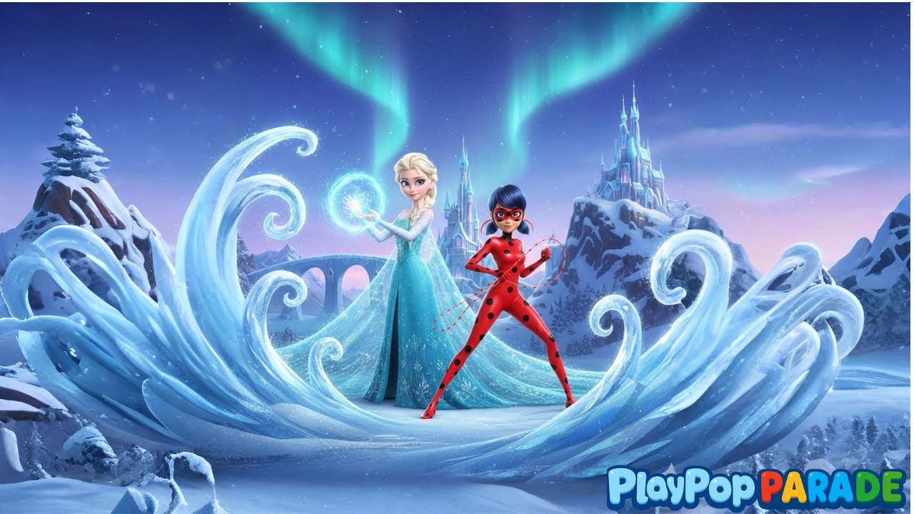 ️🐞 Elsa and Ladybug – Adventures: Arendelle Ice Calamity | A Magical ...