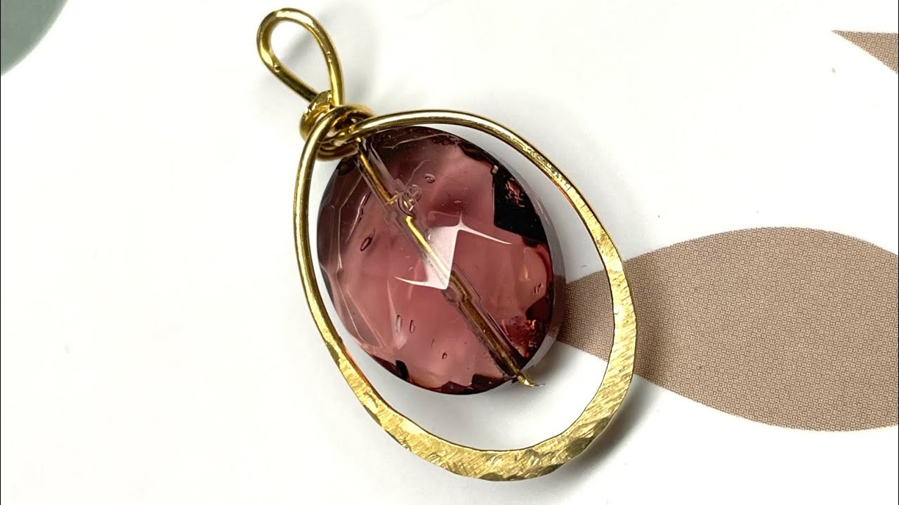 How to make a beautiful pendant. - YouTube