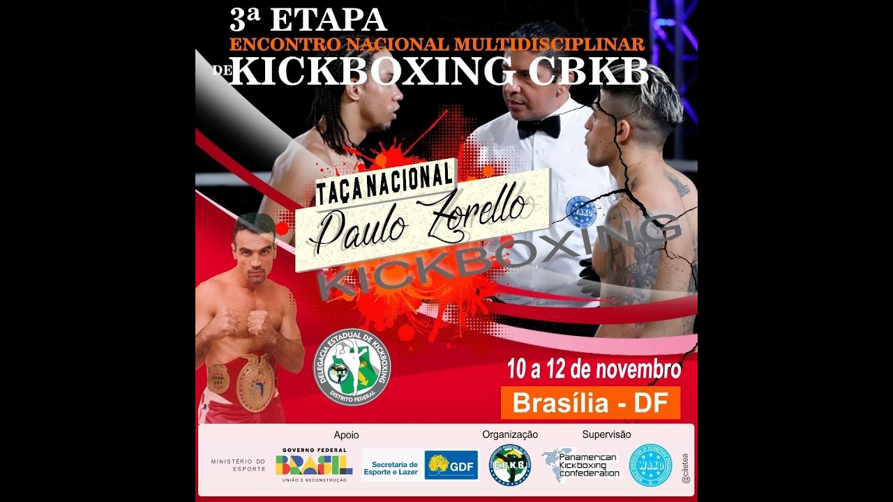 3ª Etapa do Encontro Nacional Multidisciplinar de Kickboxing CBKB - YouTube