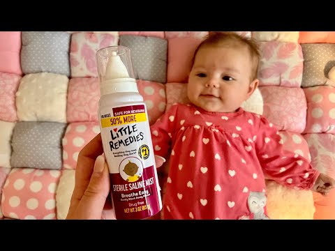 How We Use Little Remedies Saline Spray