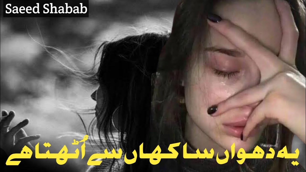 ye dhuan sa kahan se uthta he || by Saeed Shabab Tribute to Mehdi ...