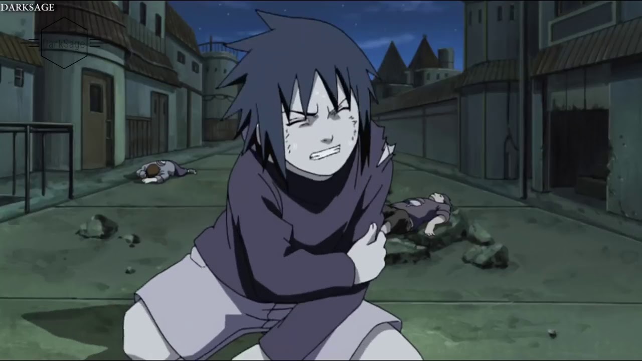 Sasuke Awakens Sharingan and Attacks Itachi When He Slaughters the Clan ...