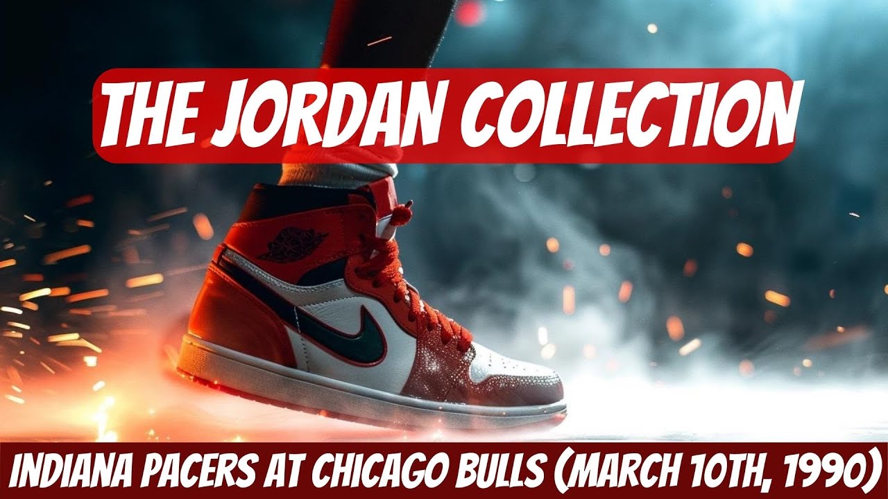 NBA 1989/1990: Indiana Pacers at Chicago Bulls (March, 10th1990) - YouTube