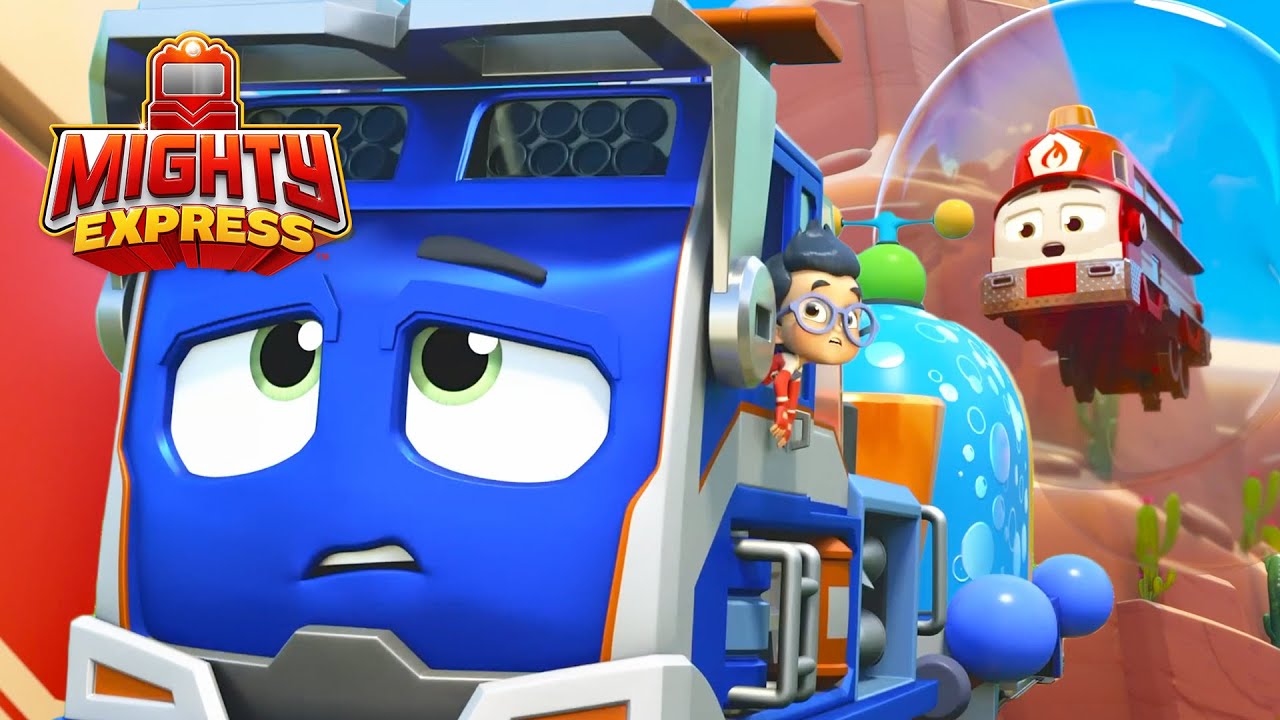 Mechanic Milo in Bubble Trouble | Mighty Express Clips | Cartoons for ...