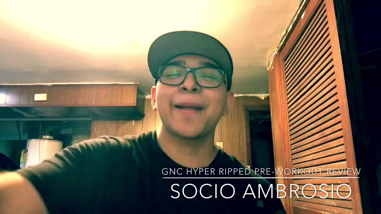 GNC HYPER RIPPED Pre-workout Full Review - YouTube
