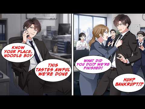 [Manga Dub] An elite classmate mocked my noodle shop and cut ties, so I ended it...!? [RomCom]