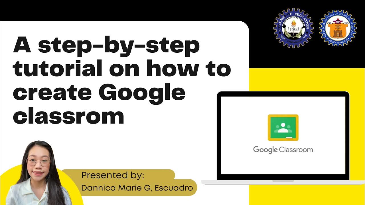 A step-by-step tutorial on how to create Google Classroom - YouTube