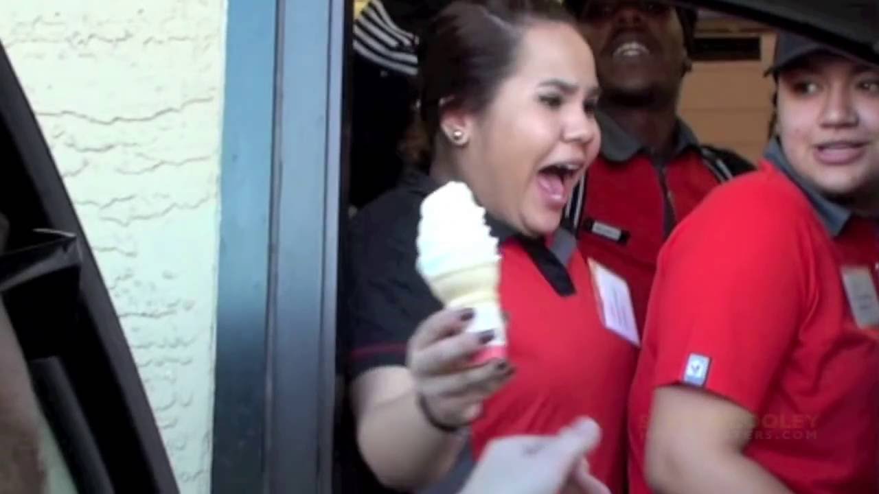 SCARING PEOPLE WITH A TRAIN HORN - YouTube