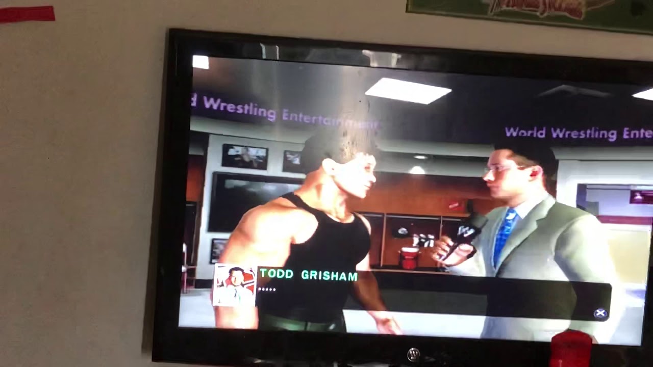 WWE SVR 2010 - Todd Grisham interviews Nick Gemini - YouTube