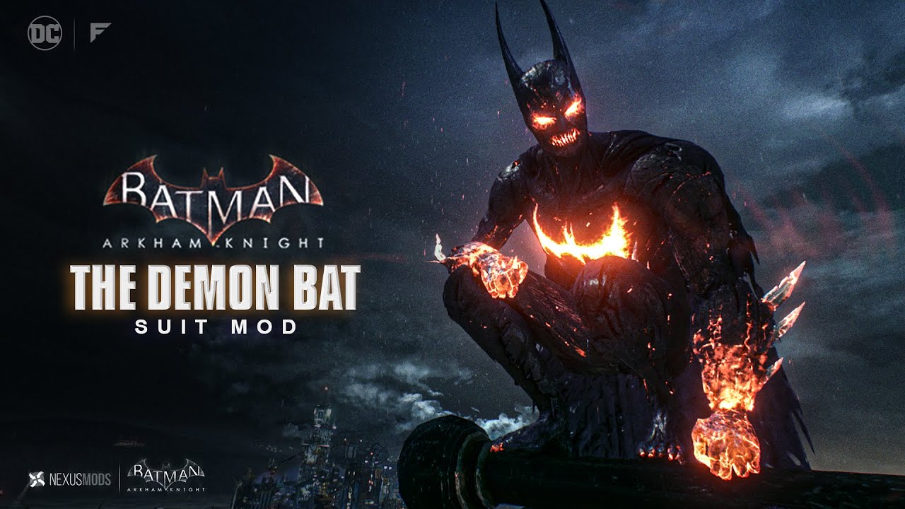 The Demon Bat (SSKTJL) is scary in Batman: Arkham Knight - YouTube