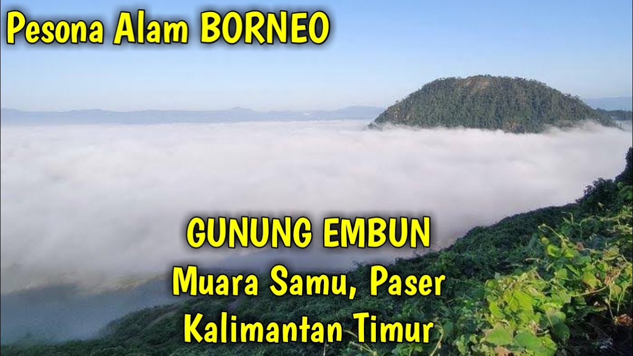 Pesona Alam BORNEO "GUNUNG EMBUN". Muara Samu, Paser, Kalimantan Timur ...