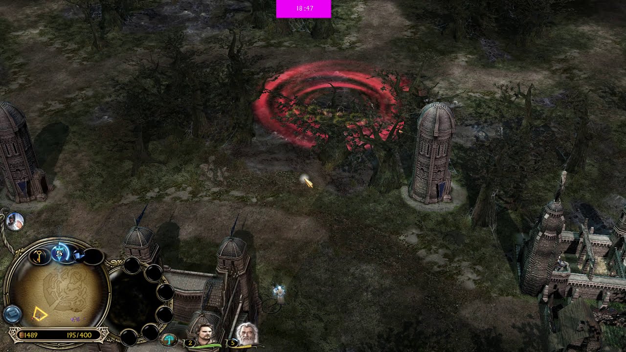 LOTR - ROTWK Dol Guldur Map - YouTube