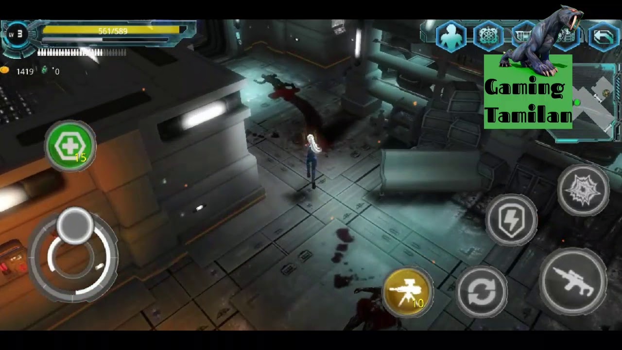 Offline android alien shooting game alien zone plus - YouTube