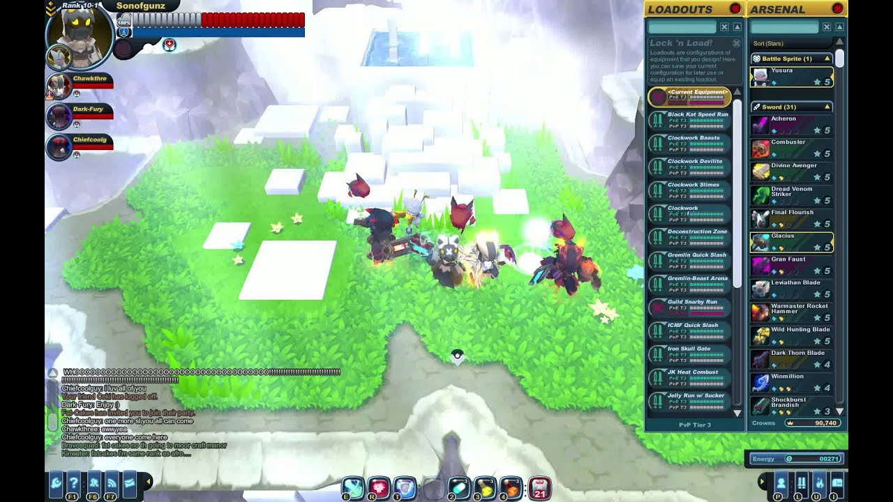 Spiral Knights Rabid Snarbolax Intense Flame Guild Run Fin - YouTube