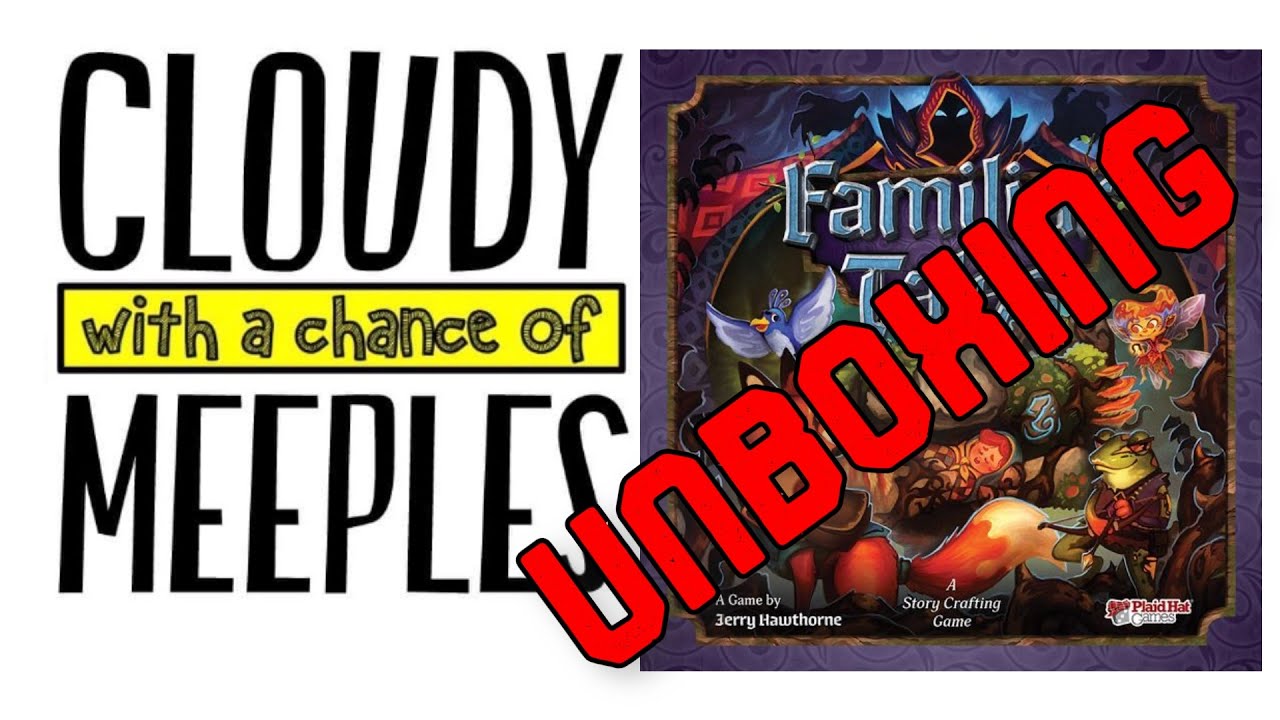 Familiar Tales Unboxing - Cloudy with a Chance of Meeples - YouTube