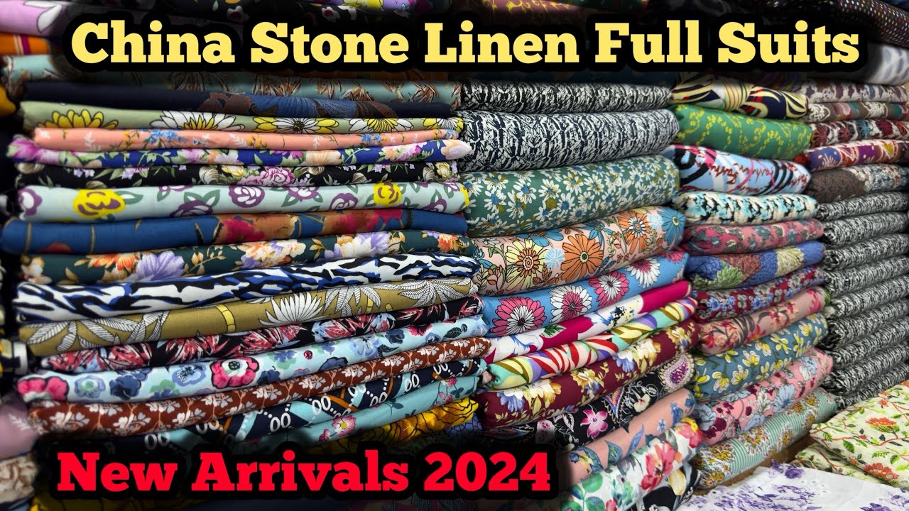 Super China Stone Linen / Full suits linen / Unbelievable design / Get ...