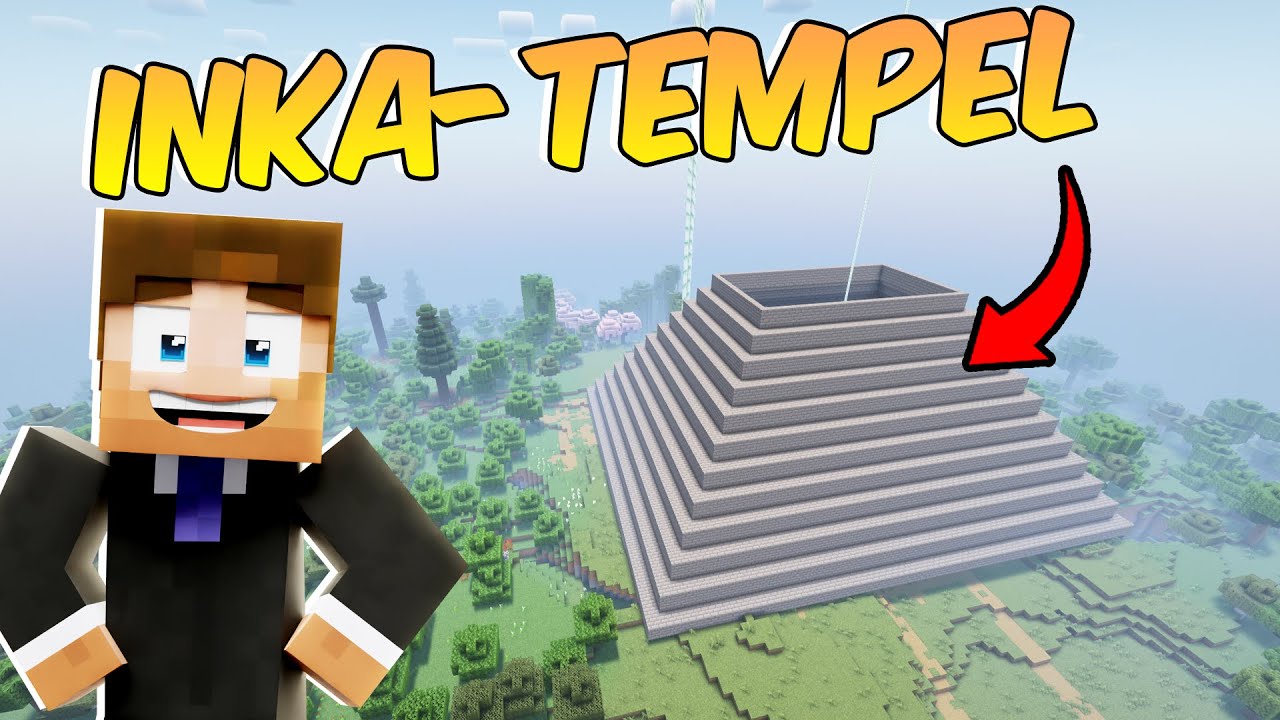 BÖRJAR PÅ SUPER-MEGA INKA-TEMPEL I MINECRAFT - LETS PLAY - S8E52 - YouTube